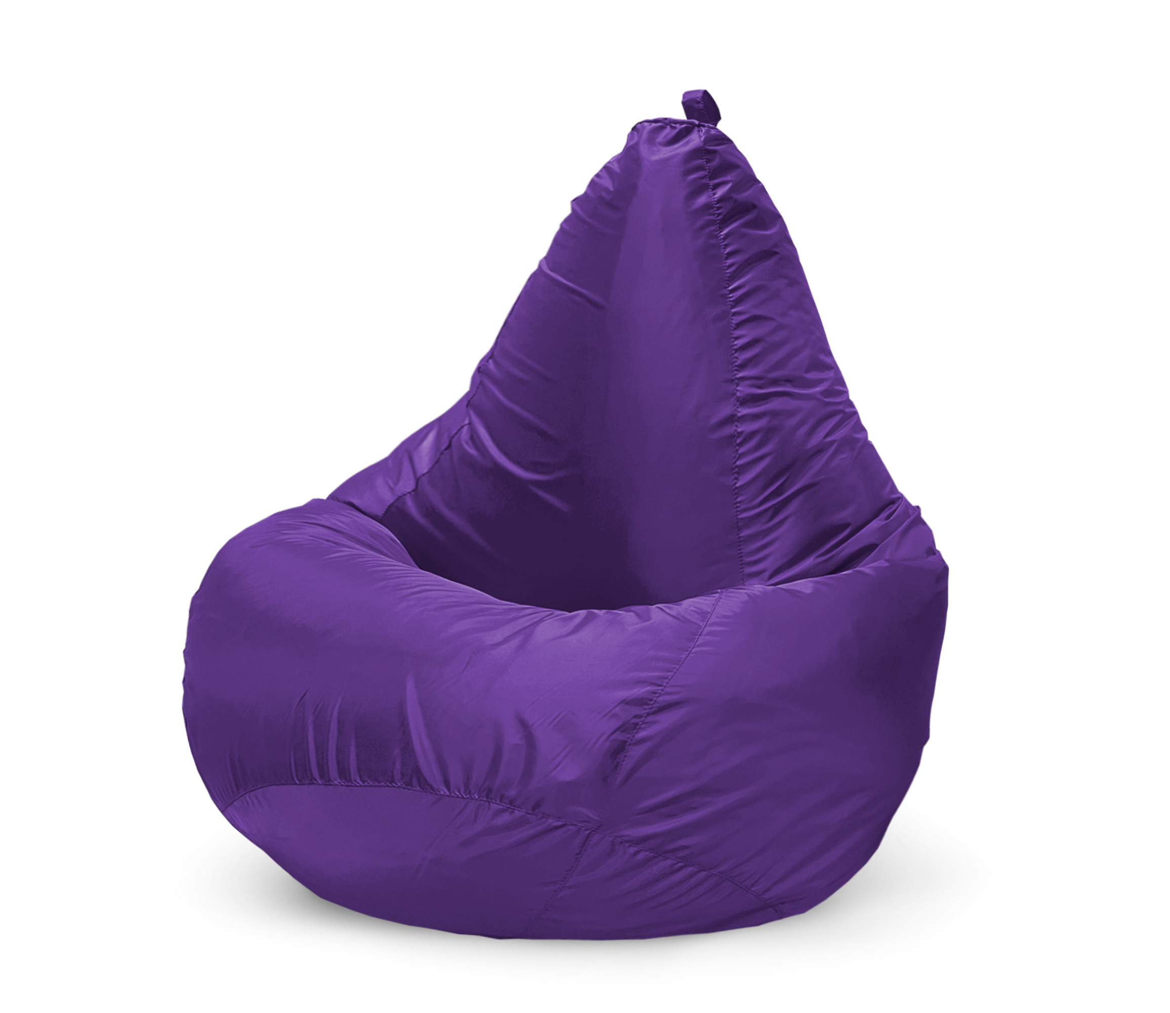 Кресло-мешок ONPUFF пуфик груша, размер XL, фиолетовый оксфорд