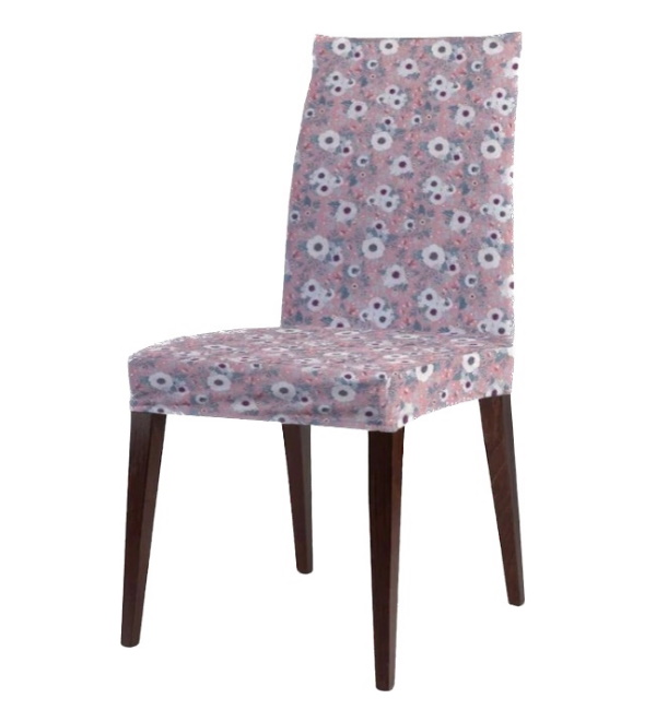 Декоративный чехол на стул со спинкой велюровый dvcc_258471 JoyArty