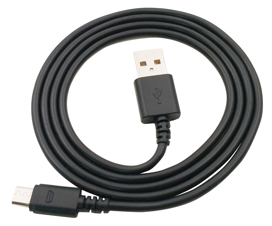 Кабель SUNWIND micro USB B (m), USB A(m), 1м, черный