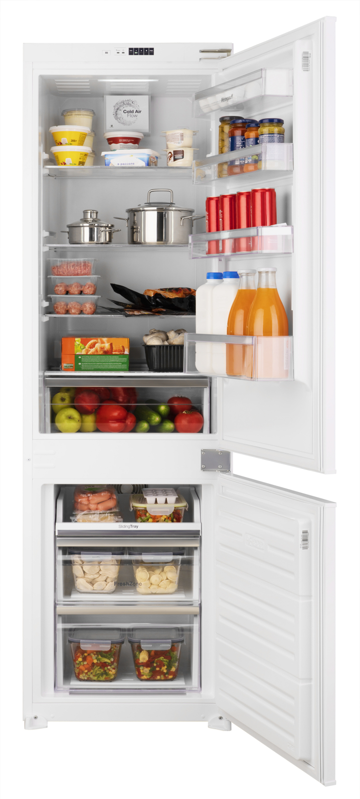 Встраиваемый холодильник Weissgauff WRKI 178 V NoFrost белый
