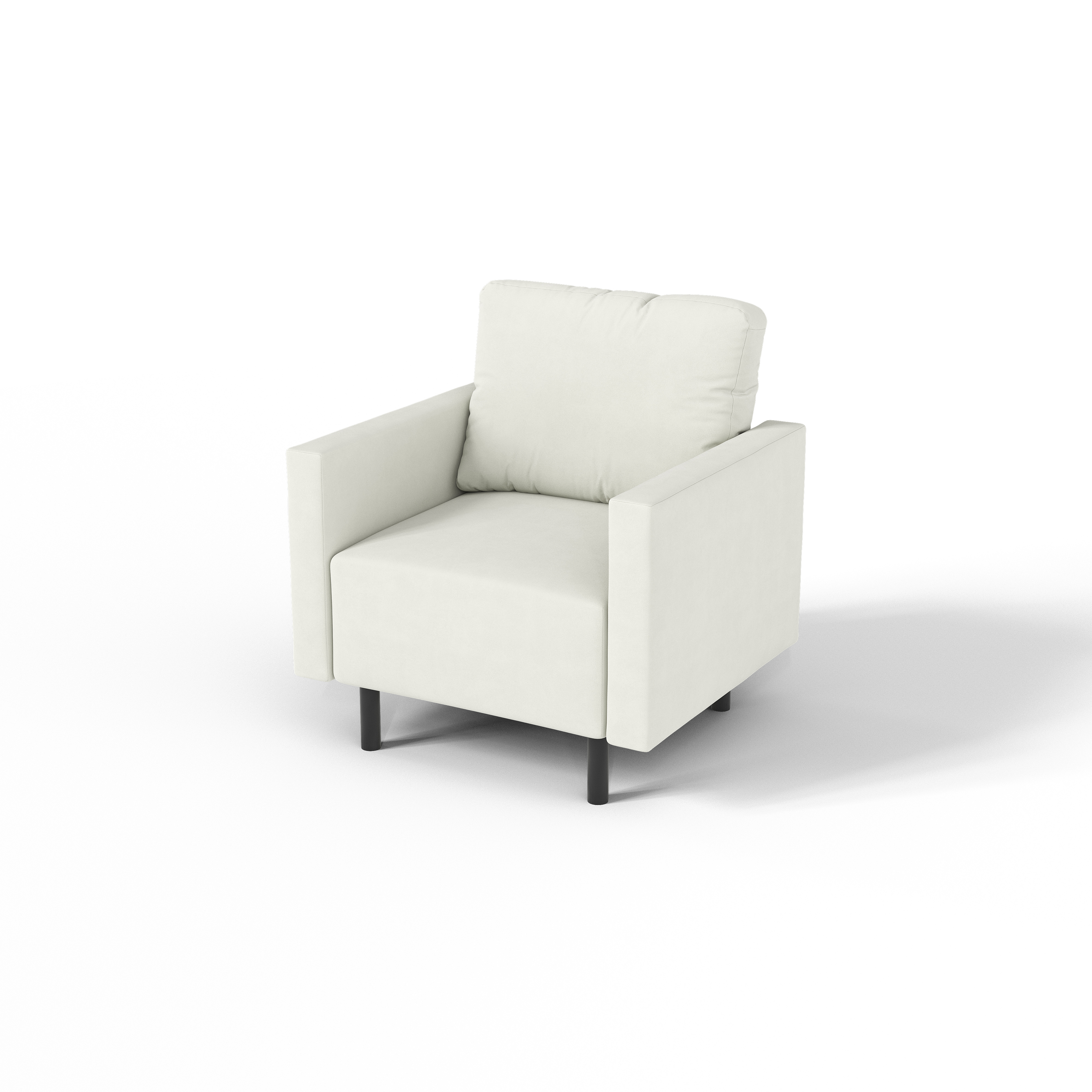 Кресло SALON TRON Сканди, белое 71х66х85