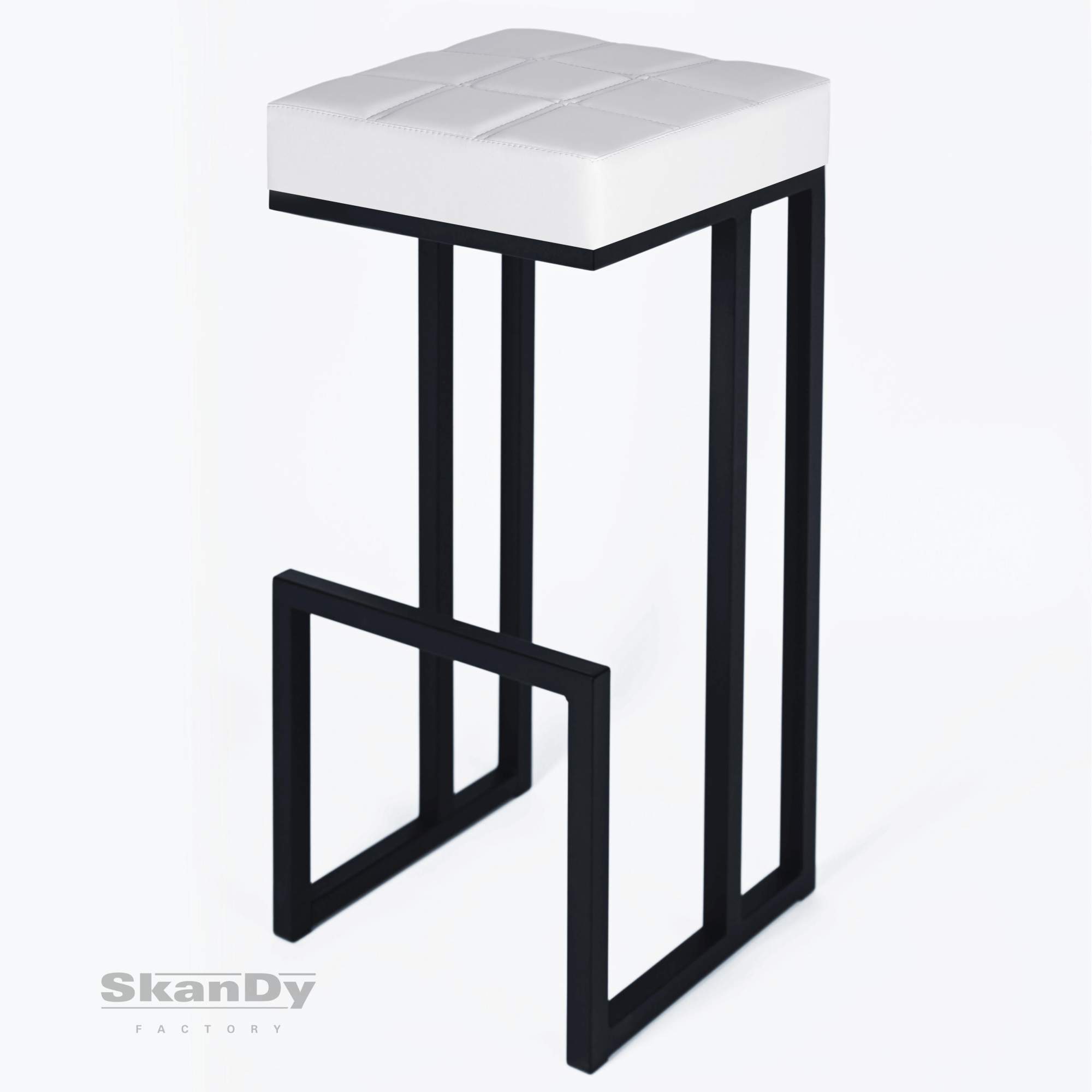 Барный стул SkanDy Factory Джаз, 81 см, белый