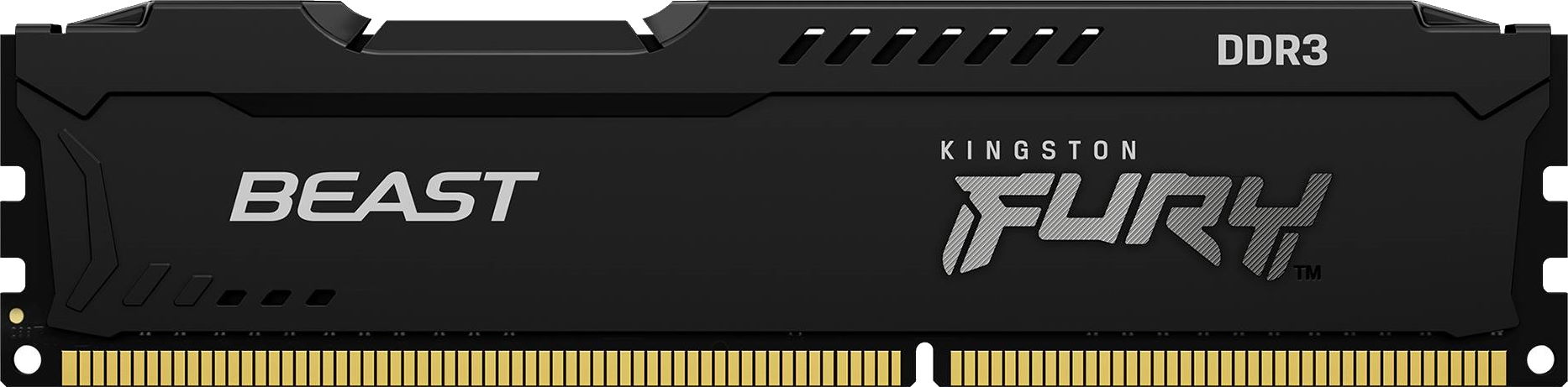 Оперативная память Kingston Fury Beast Black 8Gb DDR-III 1600MHz (KF316C10BB/8)
