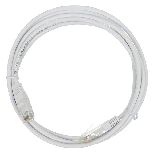 Патч-корд LanMaster вилка RJ-45, вилка RJ-45, кат.5е, ПВХ, 2м, белый [twt-45-45-2.0-wh]