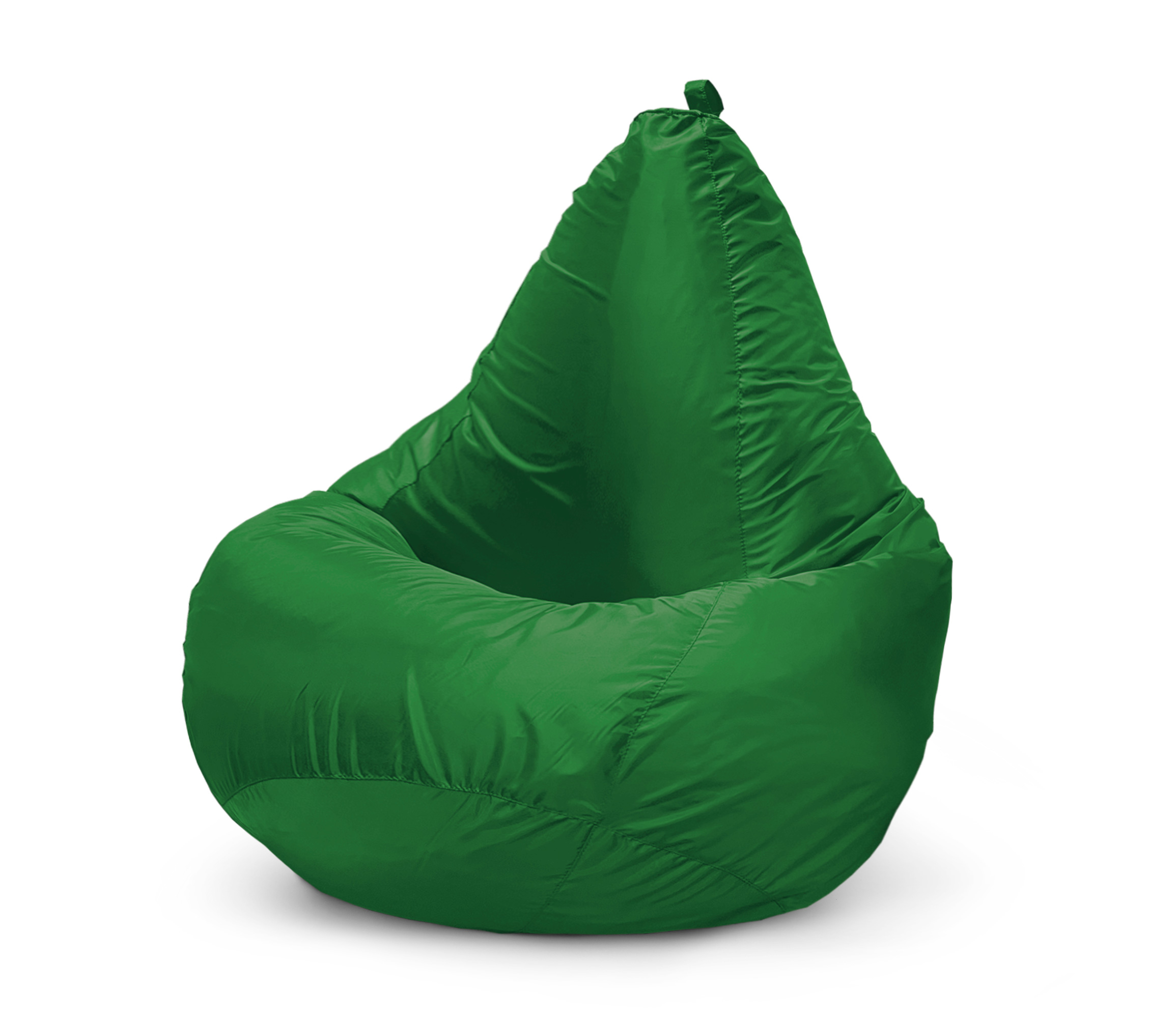 Кресло-мешок ONPUFF пуфик груша, размер XXL, зеленый оксфорд