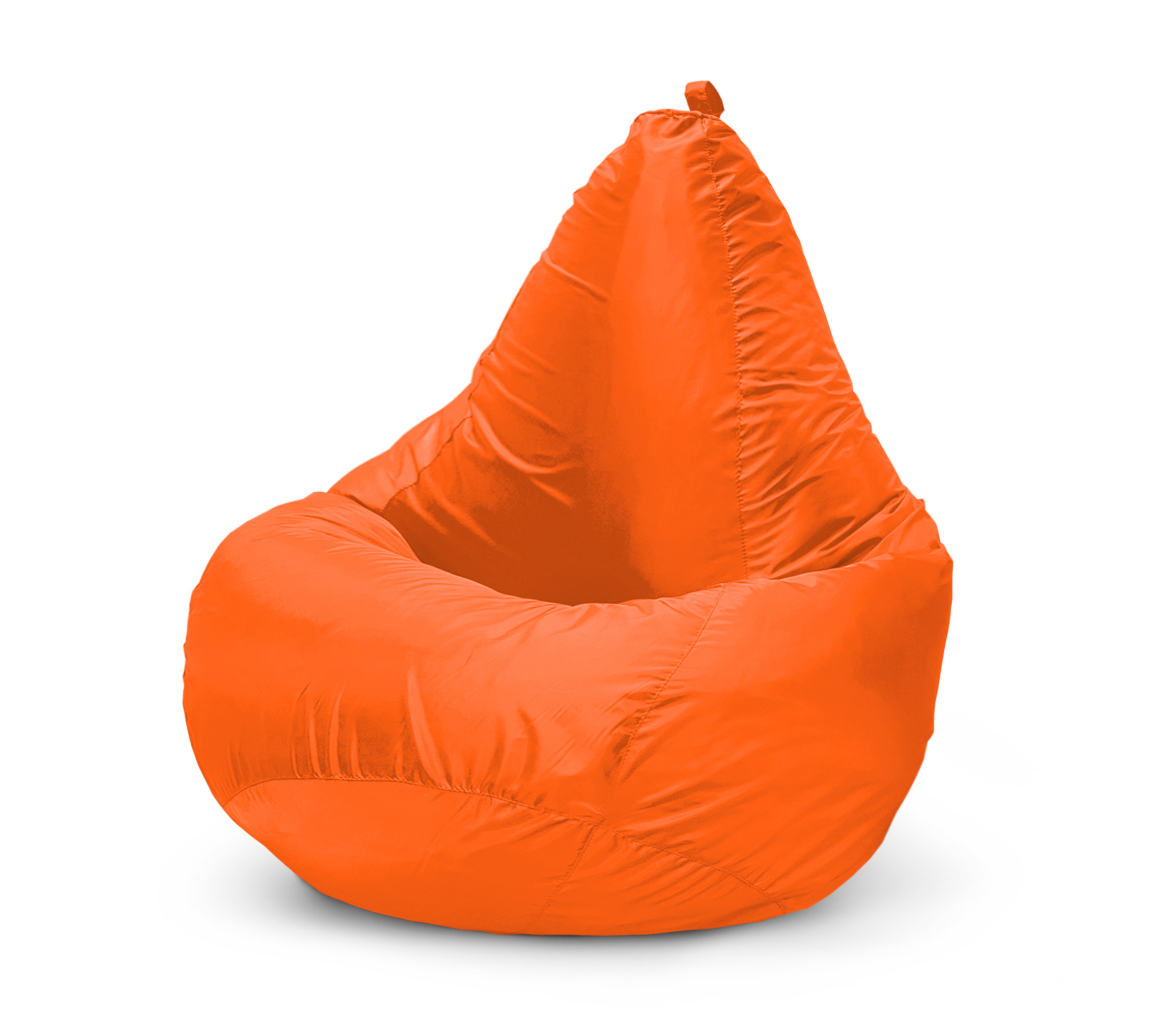 Кресло-мешок ONPUFF пуфик груша, размер XXL, оранжевый оксфорд