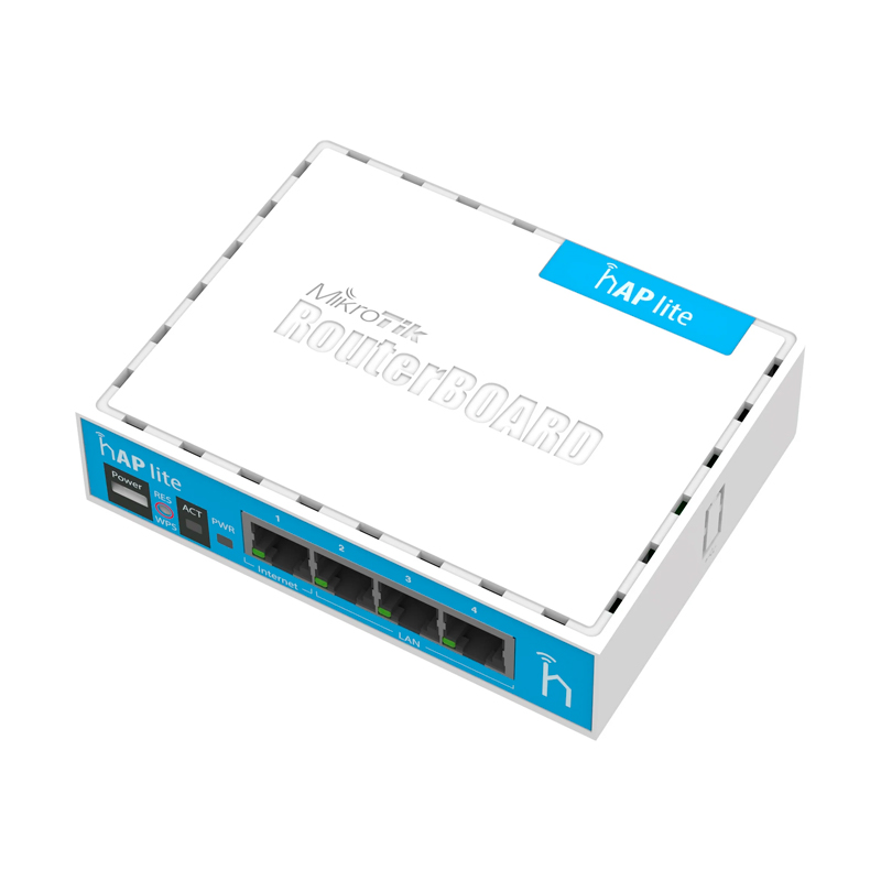 Wi-Fi роутер Mikrotik hAP lite White