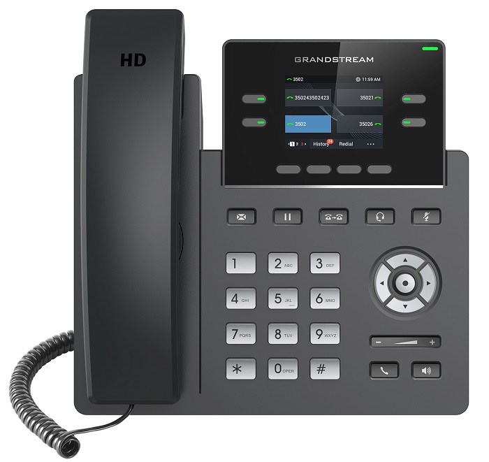 IP-телефон Grandstream GRP-2612W Black (GRP-2612W)