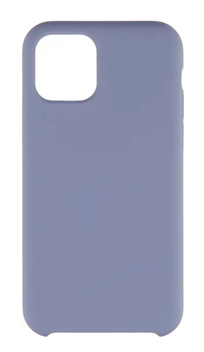 Чехол накладка Deppa Liquid Silicone Case для iPhone 11 Pro, серо-лавандовый, (арт. 87477)