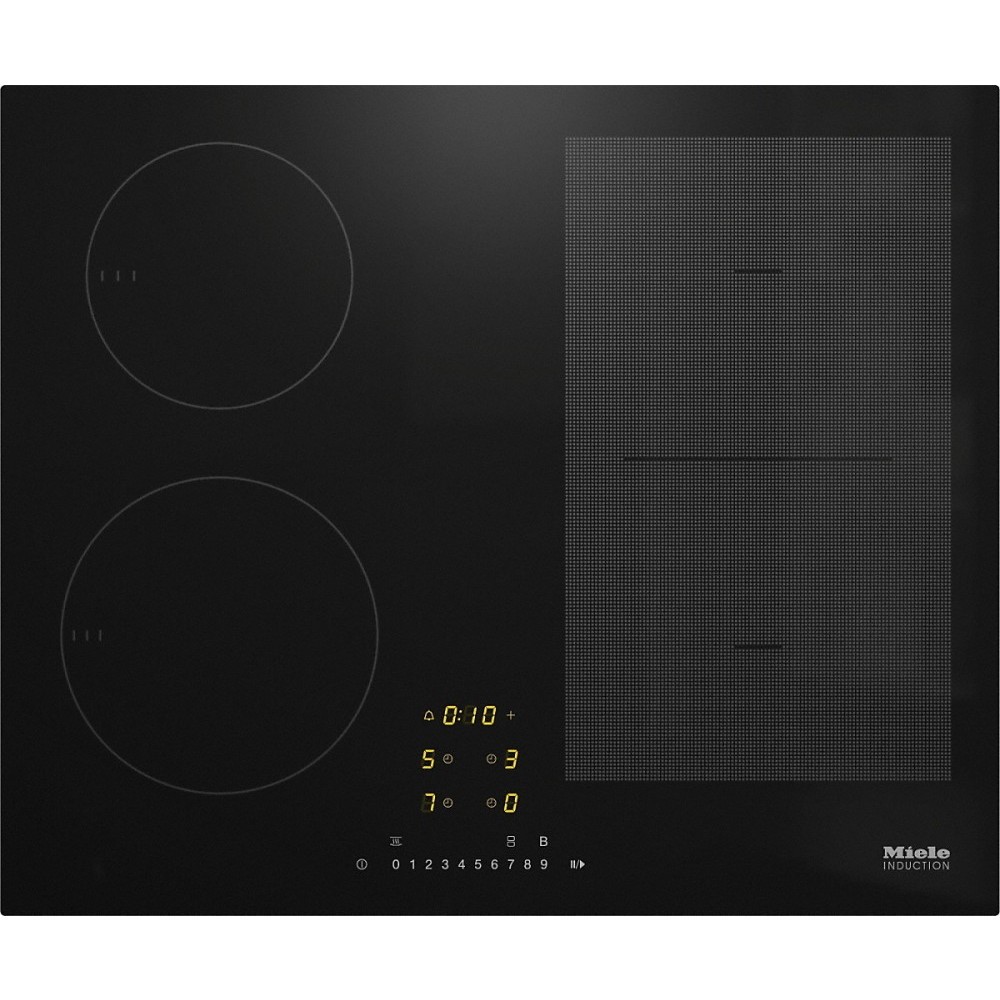 Встраиваемая варочная панель индукционная Miele KM7404 FX черный