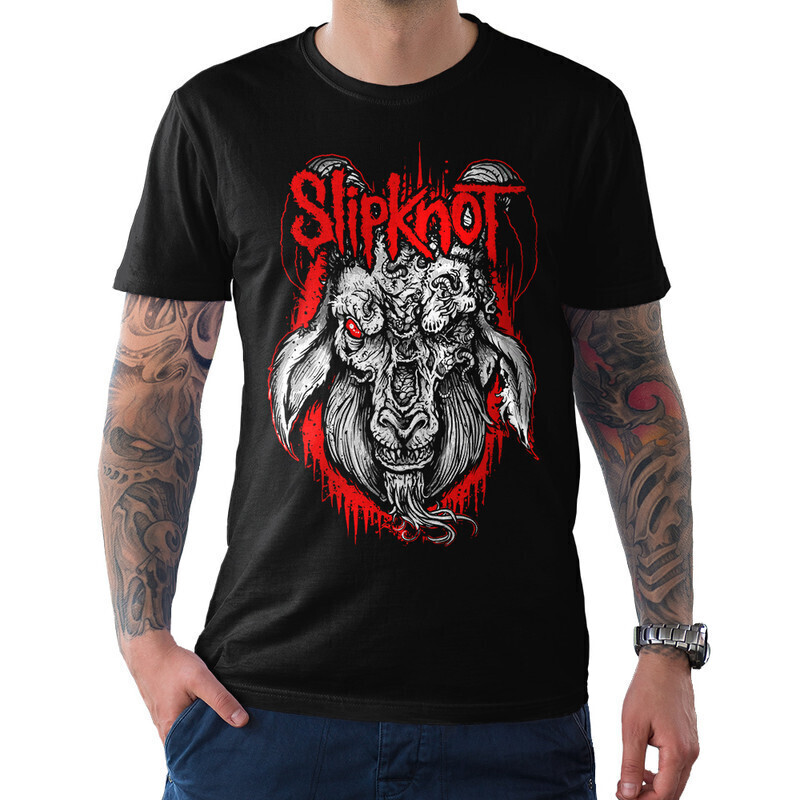 Футболка мужская Dream Shirts Slipknot 1000709-2 черная 3XL