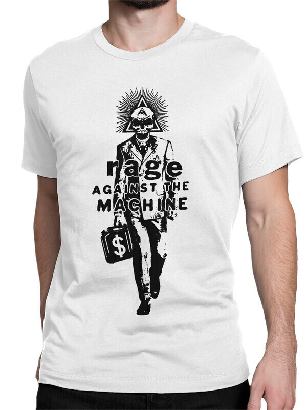Футболка мужская Dream Shirts Rage Against the Machine 1000924-2 белая XS