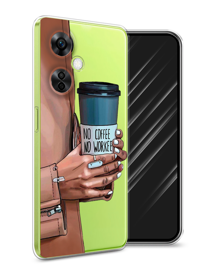 Чехол Awog на OnePlus Nord N30 5G/Nord CE3 5G/Nord CE3 Lite "No coffee"