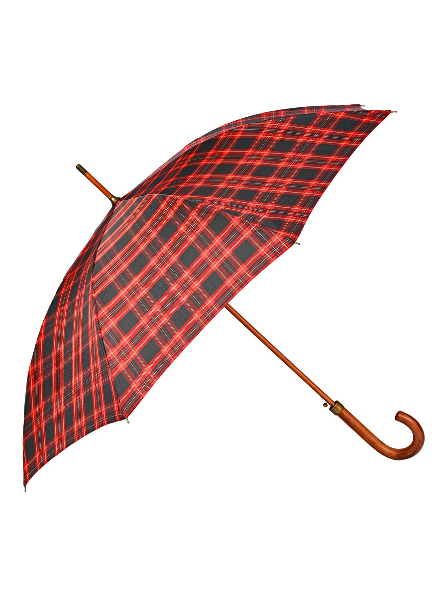 Зонт женский ZEST 51652 красно-черный