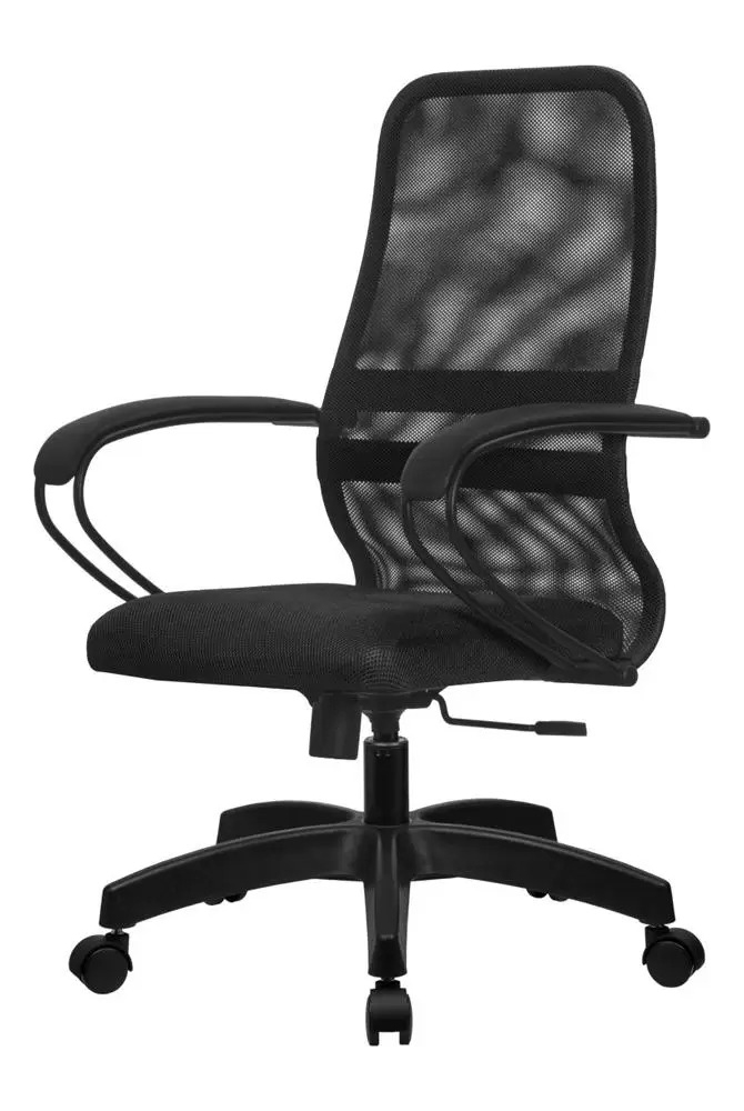 Кресло компьютерное SU-C-8/подл.130/осн.001 Черный