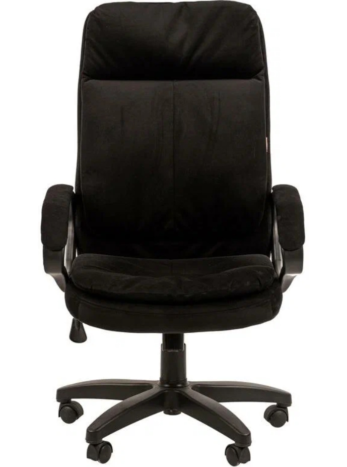 Кресло VT_EChair-691 TС ткань черный, пластик