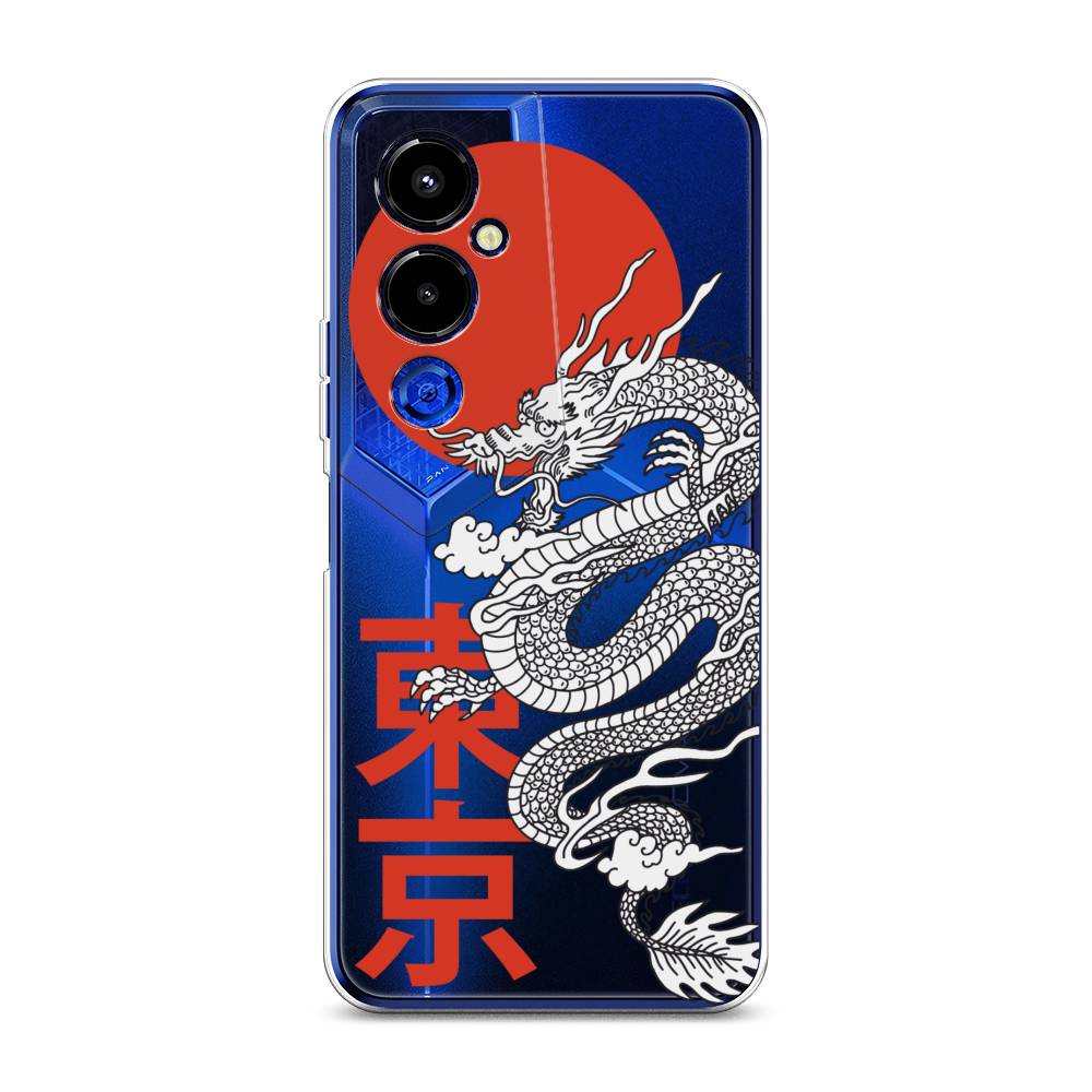 Чехол на Tecno Pova 4 Pro "Китайский дракон"