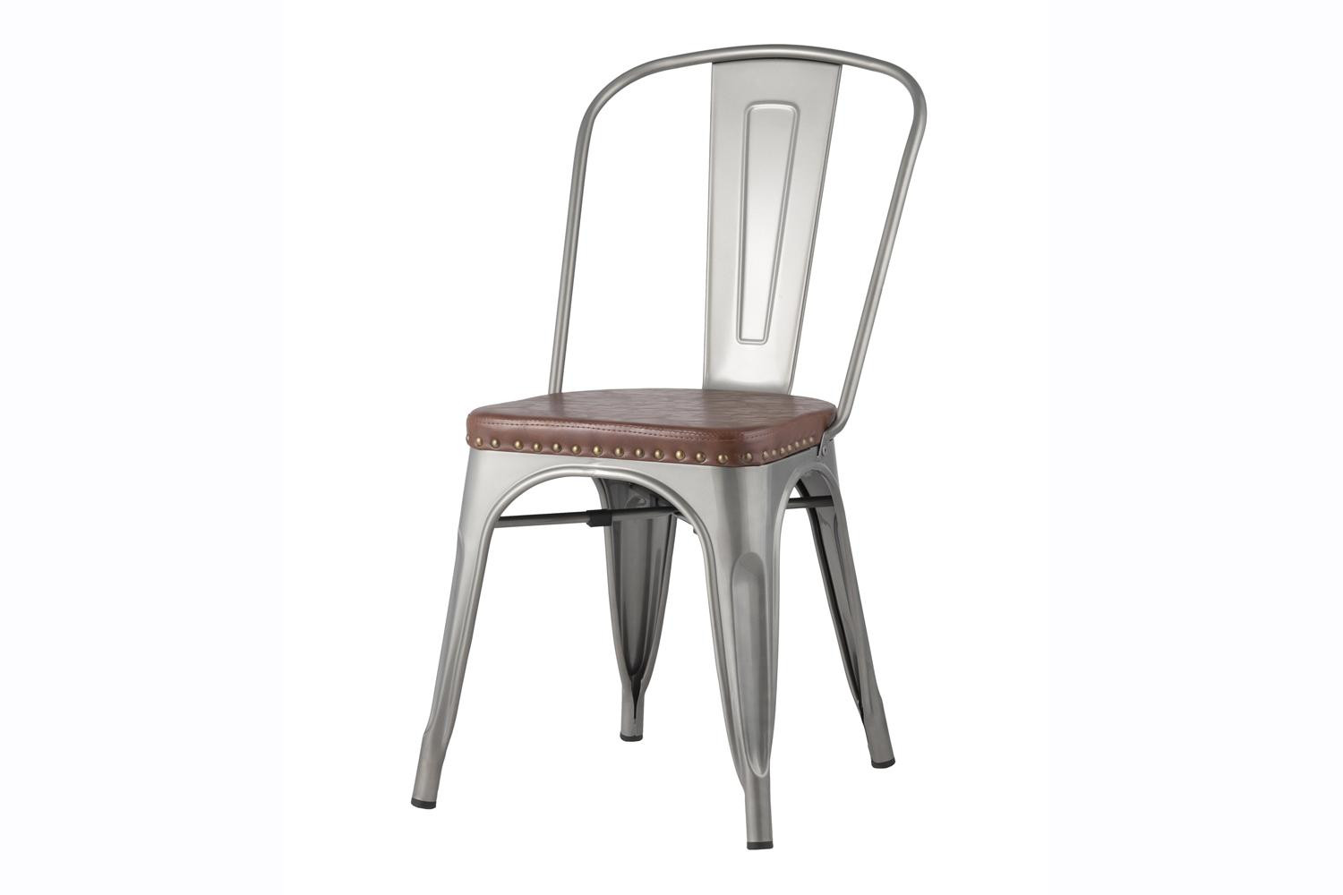 Стул Stool Group TOLIX SOFT, серебристый
