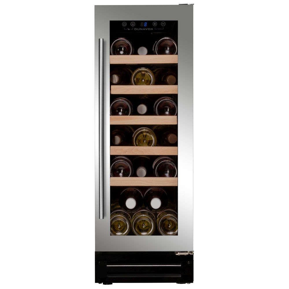 Встраиваемый винный шкаф Dunavox DAUF-19.58SS Black