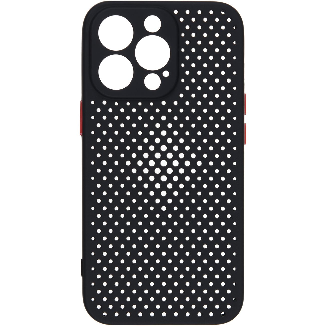 Чехол CARMEGA для iPhone 13 Pro Dot black (CAR-SC-DTIPH13PBK)