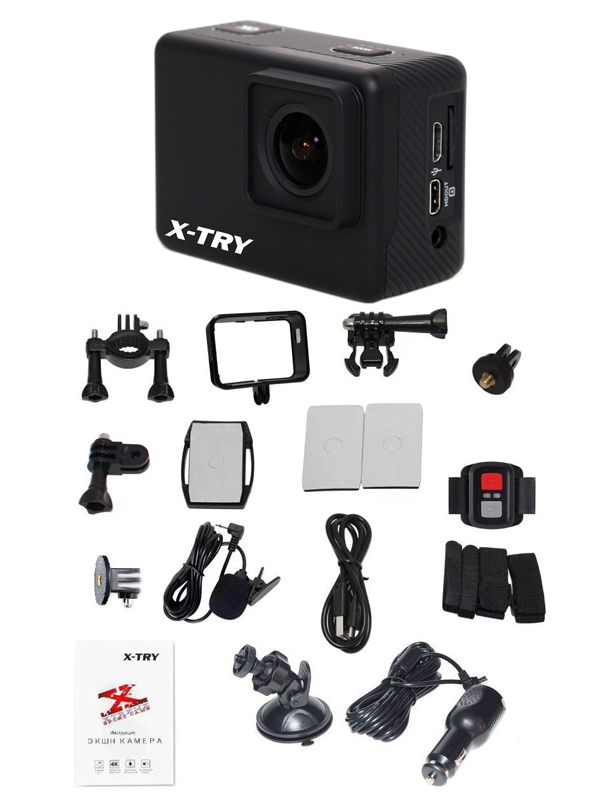 Экшн-камера X-TRY ХТС391 Black