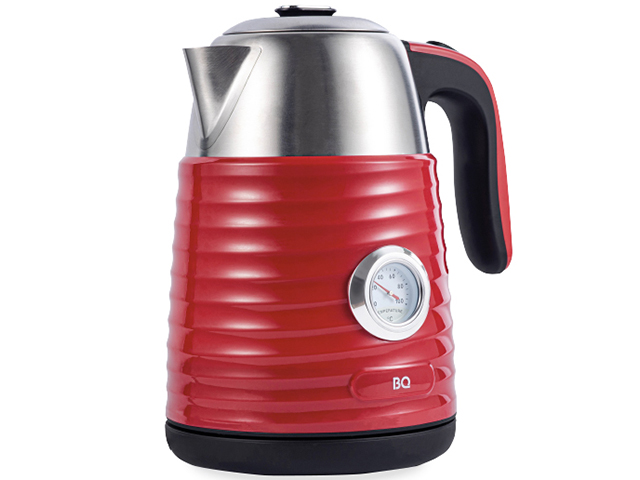 Чайник электрический BQ KT1723SW 1.7 л Red, Silver, Black
