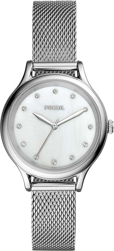 Наручные часы женские Fossil BQ3390 серебристые