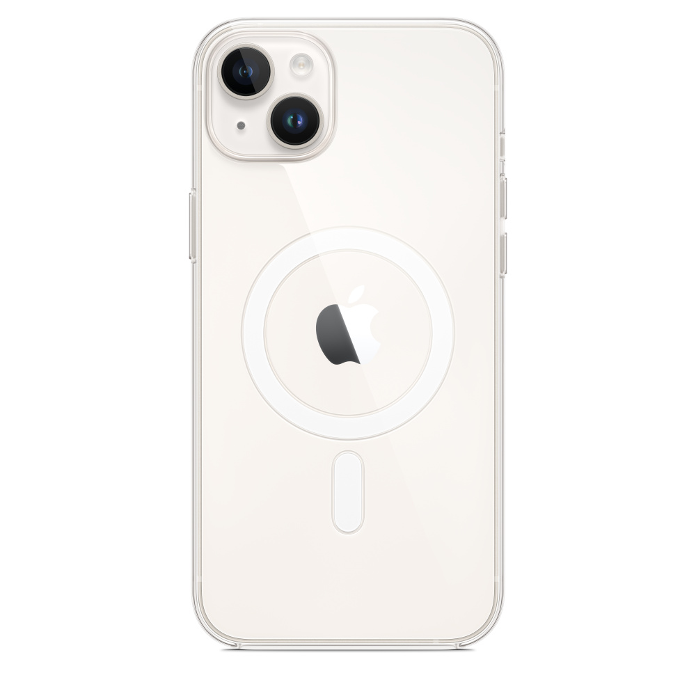 Чехол для смартфона iPhone 14 Plus Clear Case with MagSafe, прозрачный
