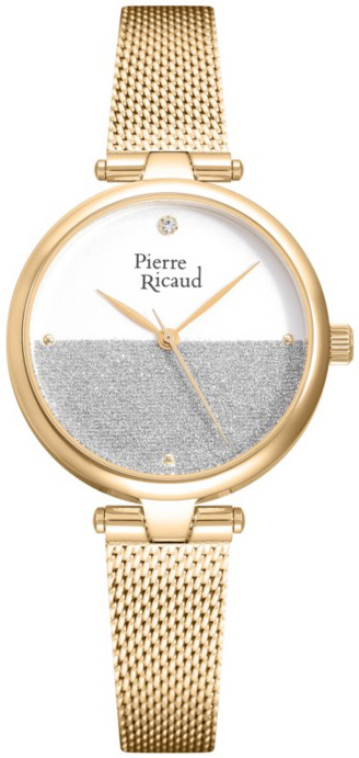 Наручные часы женские Pierre Ricaud P23000.1143Q золотистые