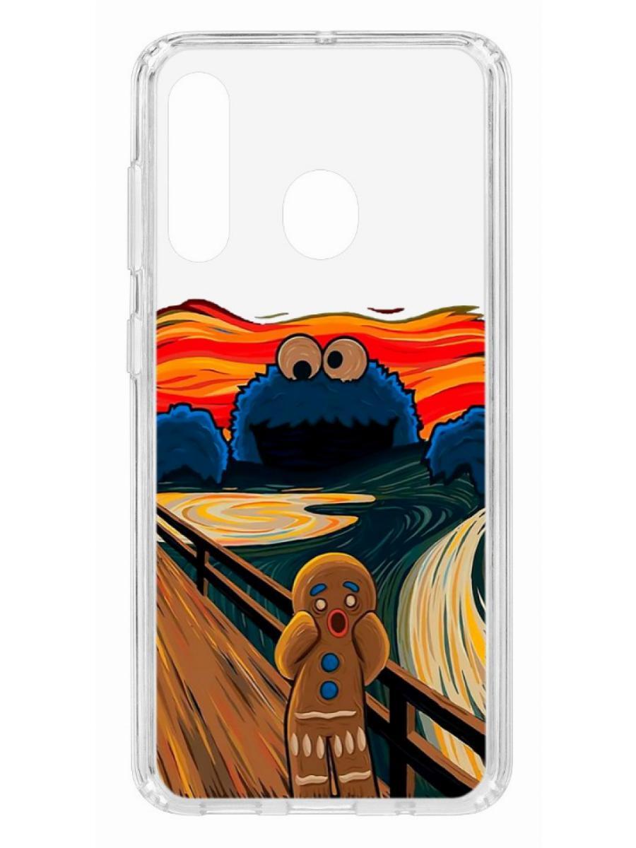 Чехол на Samsung Galaxy A60 2019 Kruche Print Cookie Scream