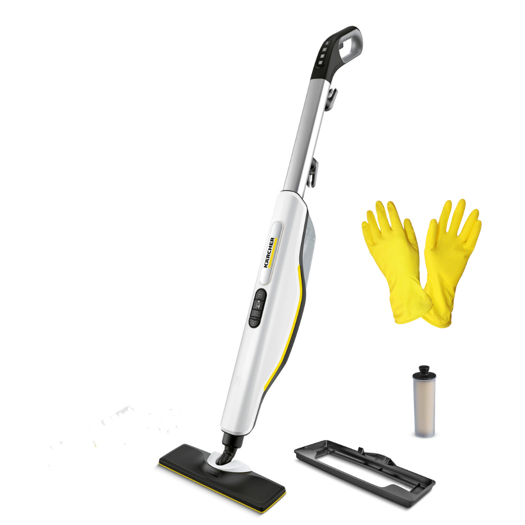 Паровая швабра KARCHER SC 3 Upright Easyfix 1.513-530+латексные перчатки