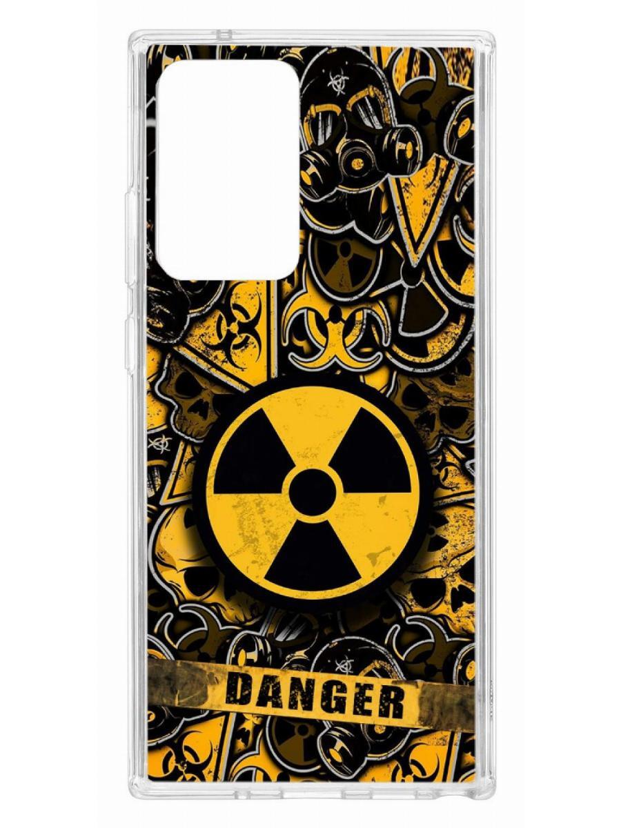 Чехол на Samsung Galaxy Note 20 Ultra Kruche Print Danger