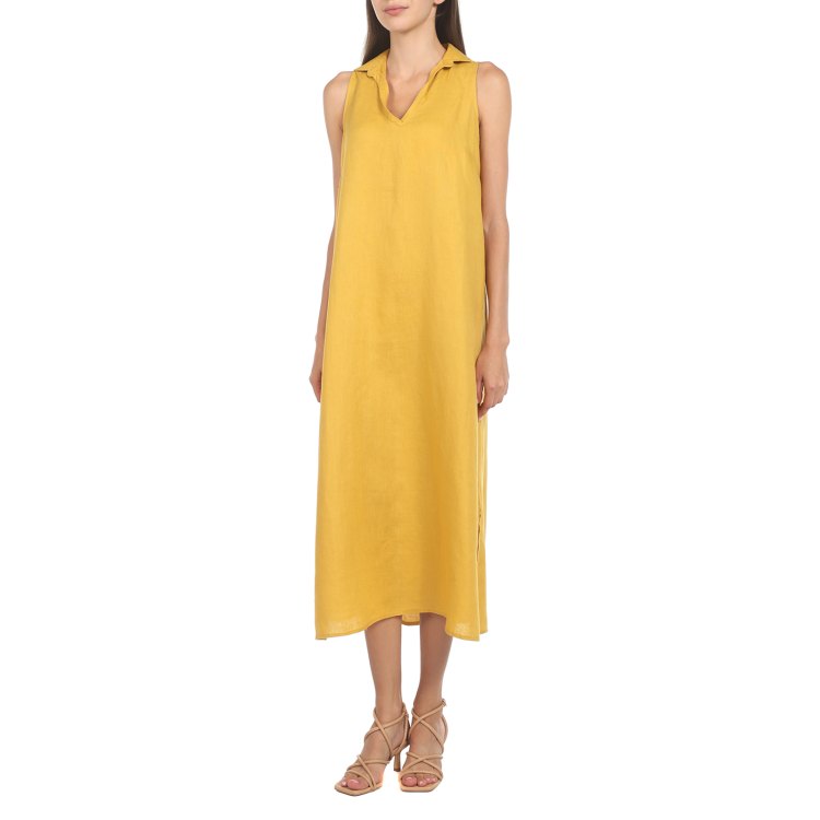 Платье женское Maison David DRESS-2 желтое M