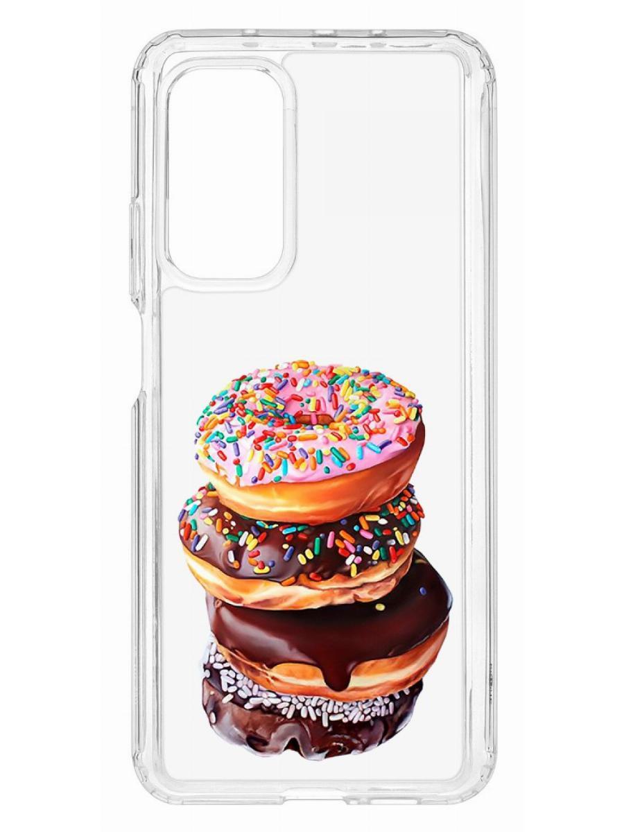 Чехол на Xiaomi Mi 10T Kruche Print Donuts