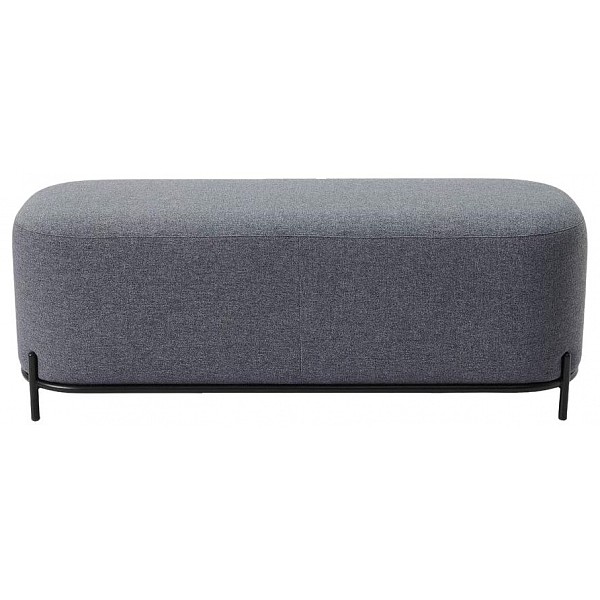 Пуф ESF SOFA 03 122х42х47 серый