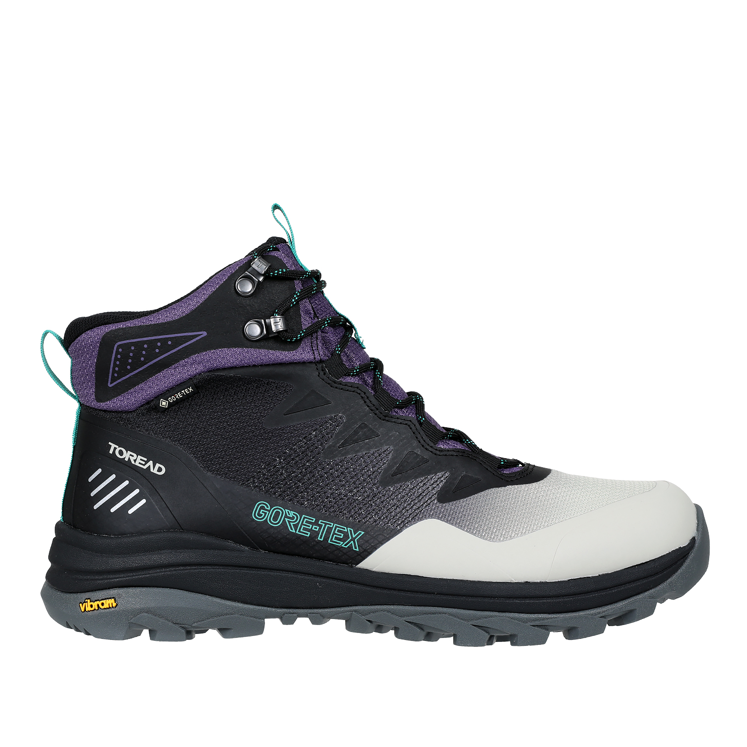 Ботинки мужские Toread Gore-Tex/Vibram Waterproof Hiking Tfaaal81005_K588 черные 42 EU
