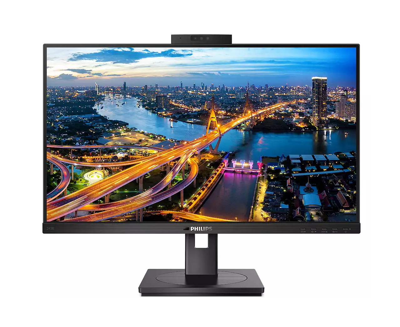 23.8" Монитор Philips 243B1JH/00 Black 75Hz 1920x1080 IPS