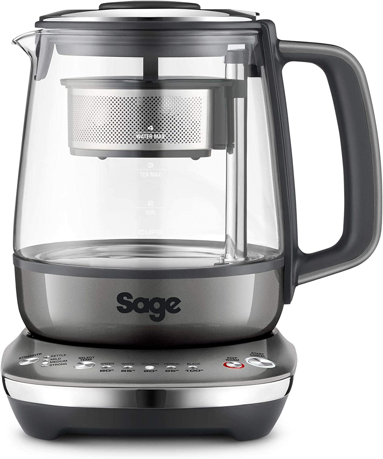 Чайник электрический Sage STM700SHY4EEU1 1 л серый