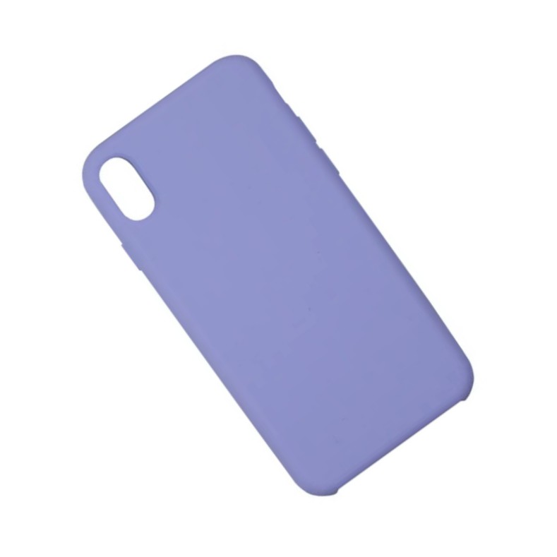 Чехол для Apple iPhone Xs PromiseMobile силиконовый Soft Touch <фиолетовый>