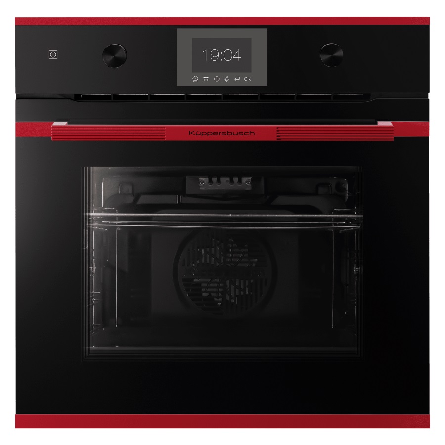 Встраиваемый электрический духовой шкаф Kuppersbusch BP 6350.0 S8-Airfry черный, красный