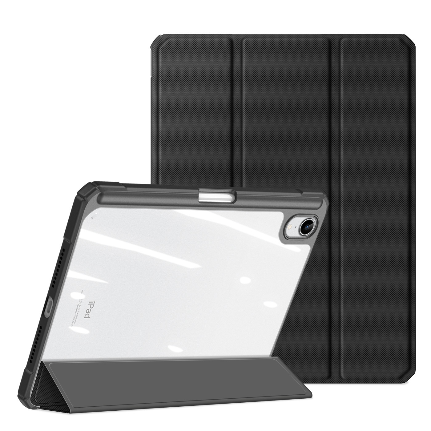 Чехол книжка Dux Ducis для Samsung Tab A8 2021 10.5 (X200 / X205), Toby series черный