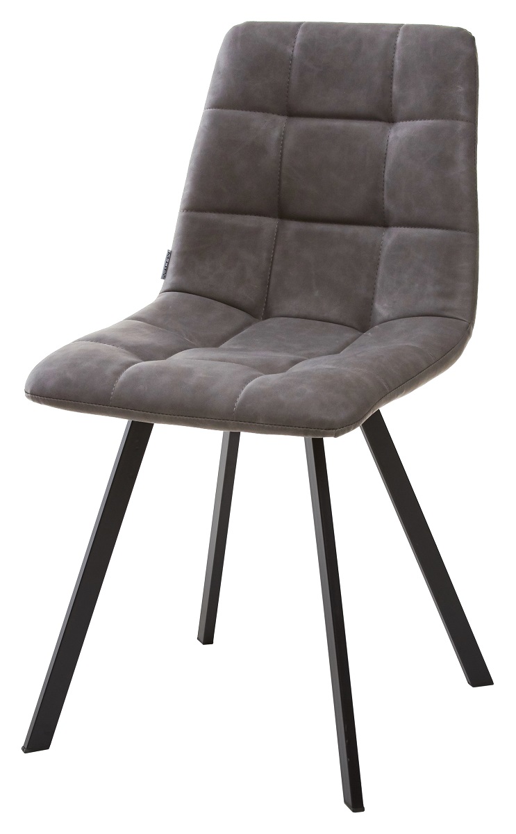 Комплект стульев M-City CHILLI SQUARE RU-07, цвет серая сталь, 4 шт.