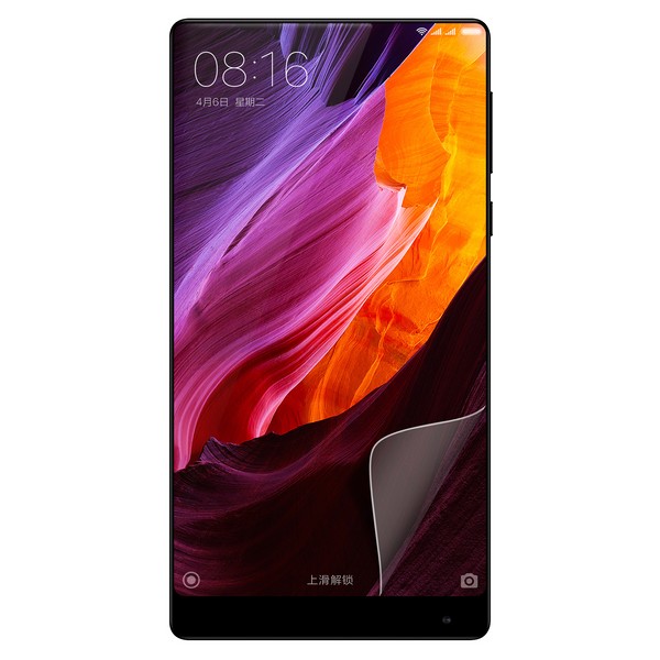 Стекло защитное гибридное Krutoff для Xiaomi Mi Mix