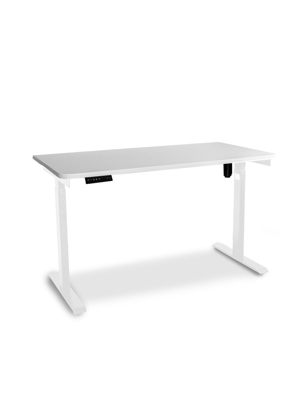 Письменный стол Luxalto с электрической регулировкой по высоте, Белый 1600x700 мм, 34004