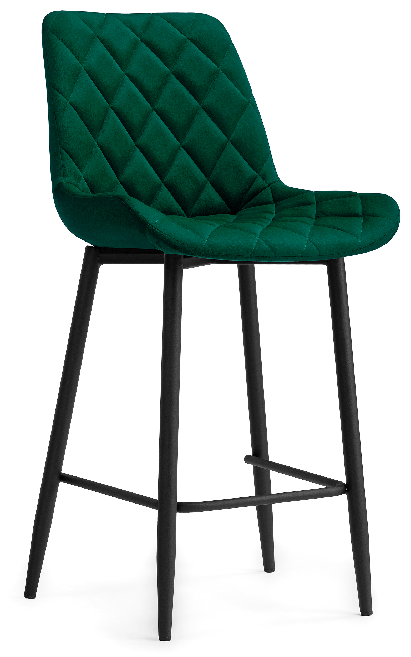 Полубарный стул Мебельные решения Баодин, зеленый/черный