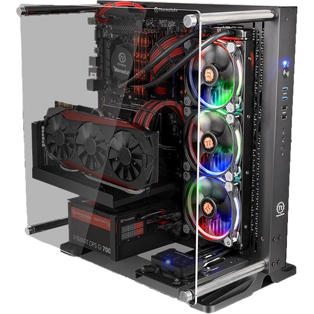 Корпус компьютерный Thermaltake Core P3 TG (CA-1G4-00M1WN-06) Black