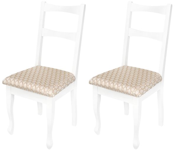 Комплект стульев  KETT-UP BERGEN (БЕРГЕН), деревянный, белый, 2 шт