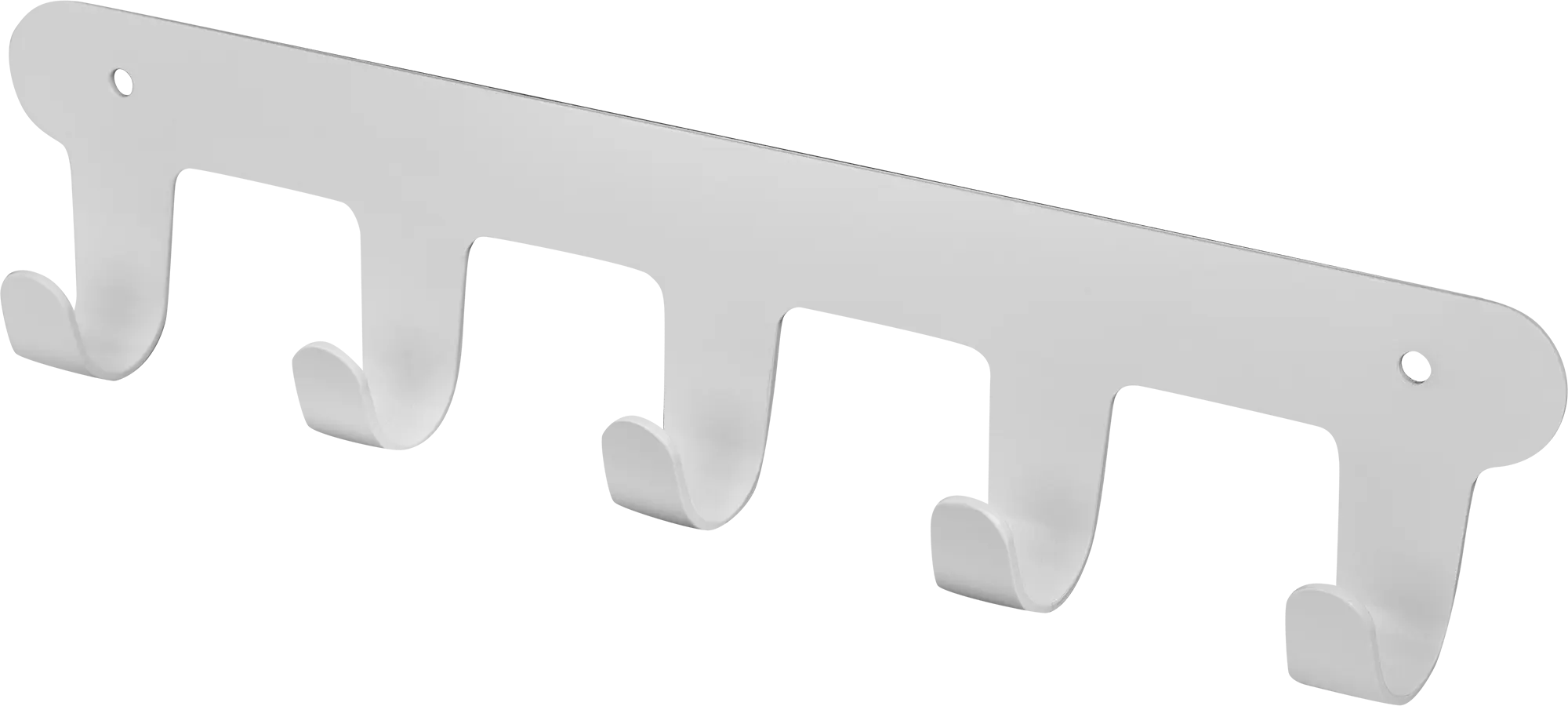Планка Fixsen Practica 5 крючков сталь цвет белый