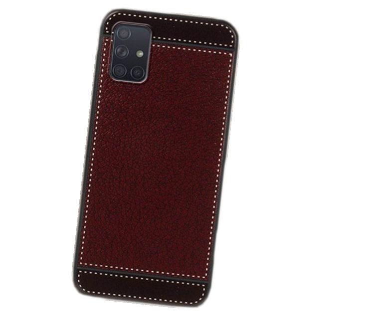 Чехол MyPads для Samsung Galaxy A71 SM-A715F (2020) Brown (142161)
