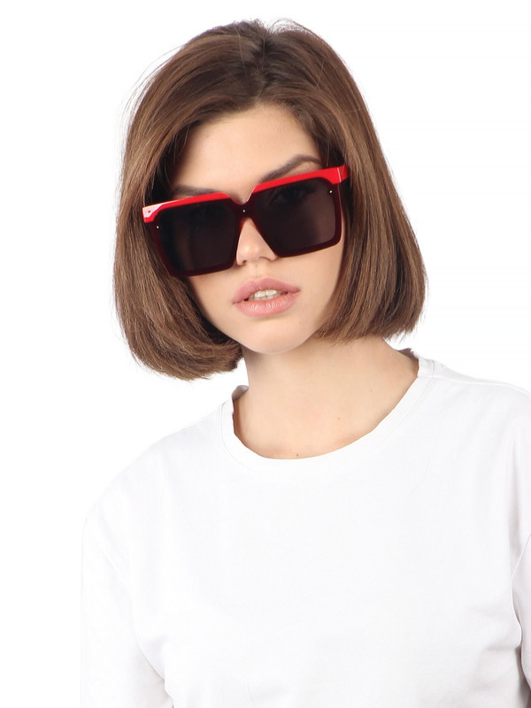Солнцезащитные очки женские Pretty Mania DD105 черные